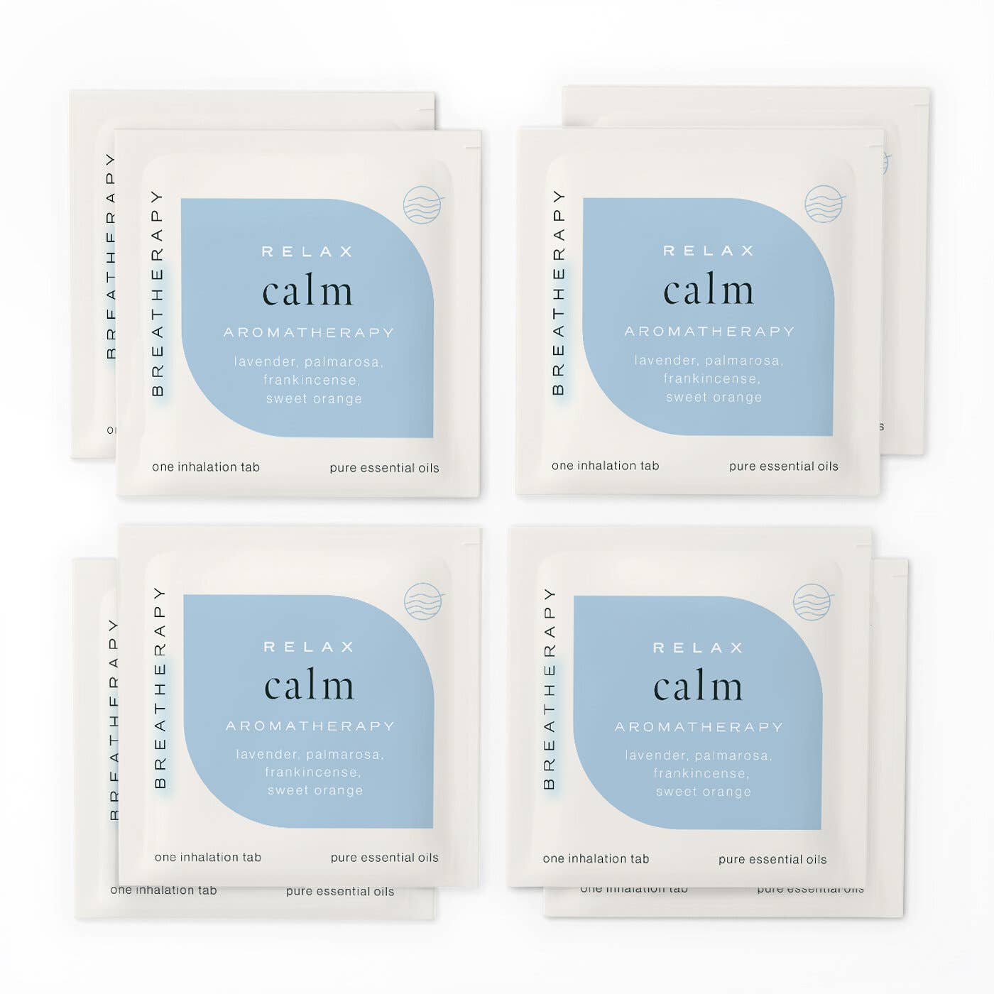 Breatherapy - CALM Anti-anxiety Aromatherapy Inhaler Patches (8pack ...