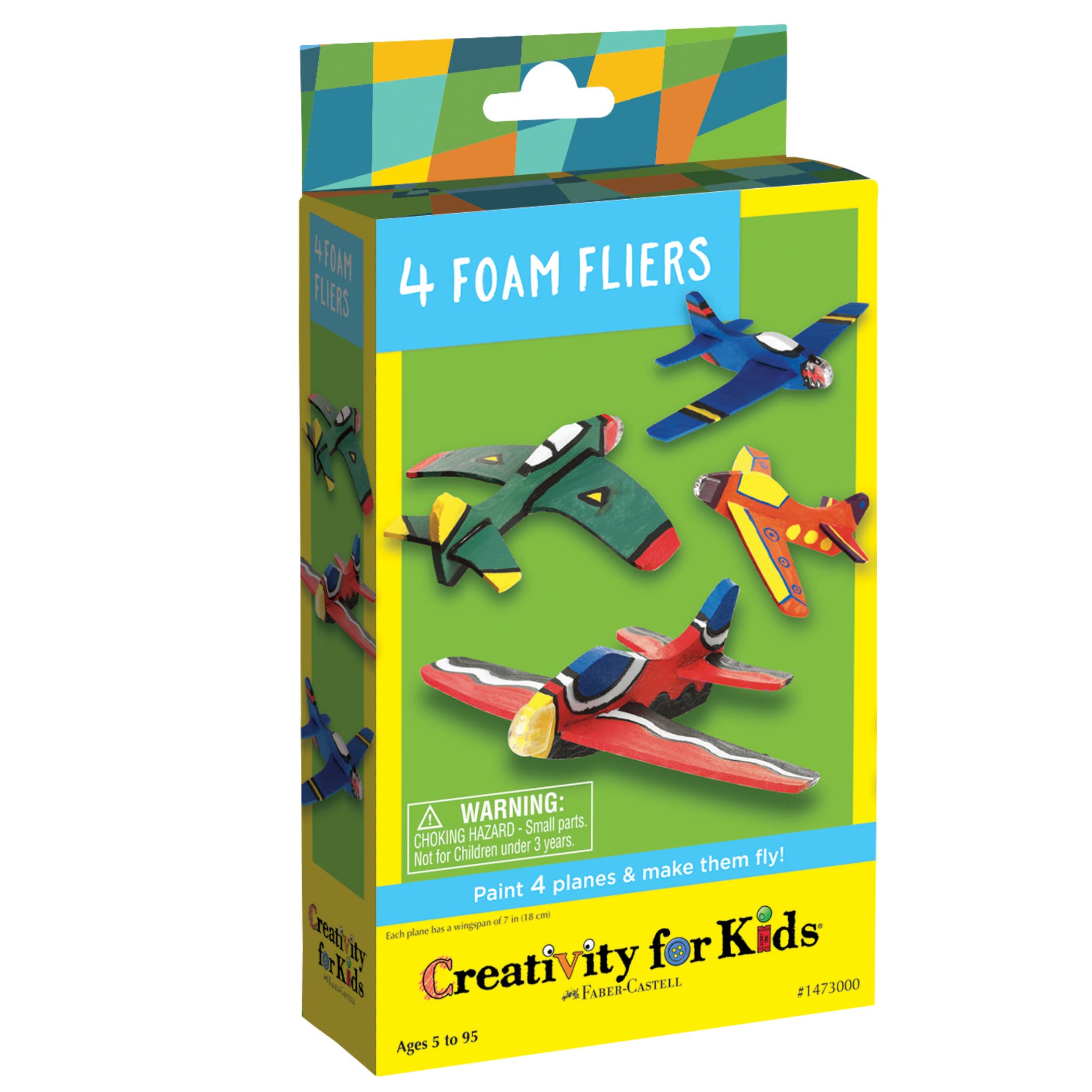 Faber-Castell / Creativity for Kids - 4 Foam Fliers Stunt Squadron Min ...